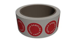 Air Sampling - Sample Point Labels 128-014 - Aspirating Systems